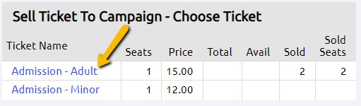 Manually Sell a Ticket – Foundant Technologies