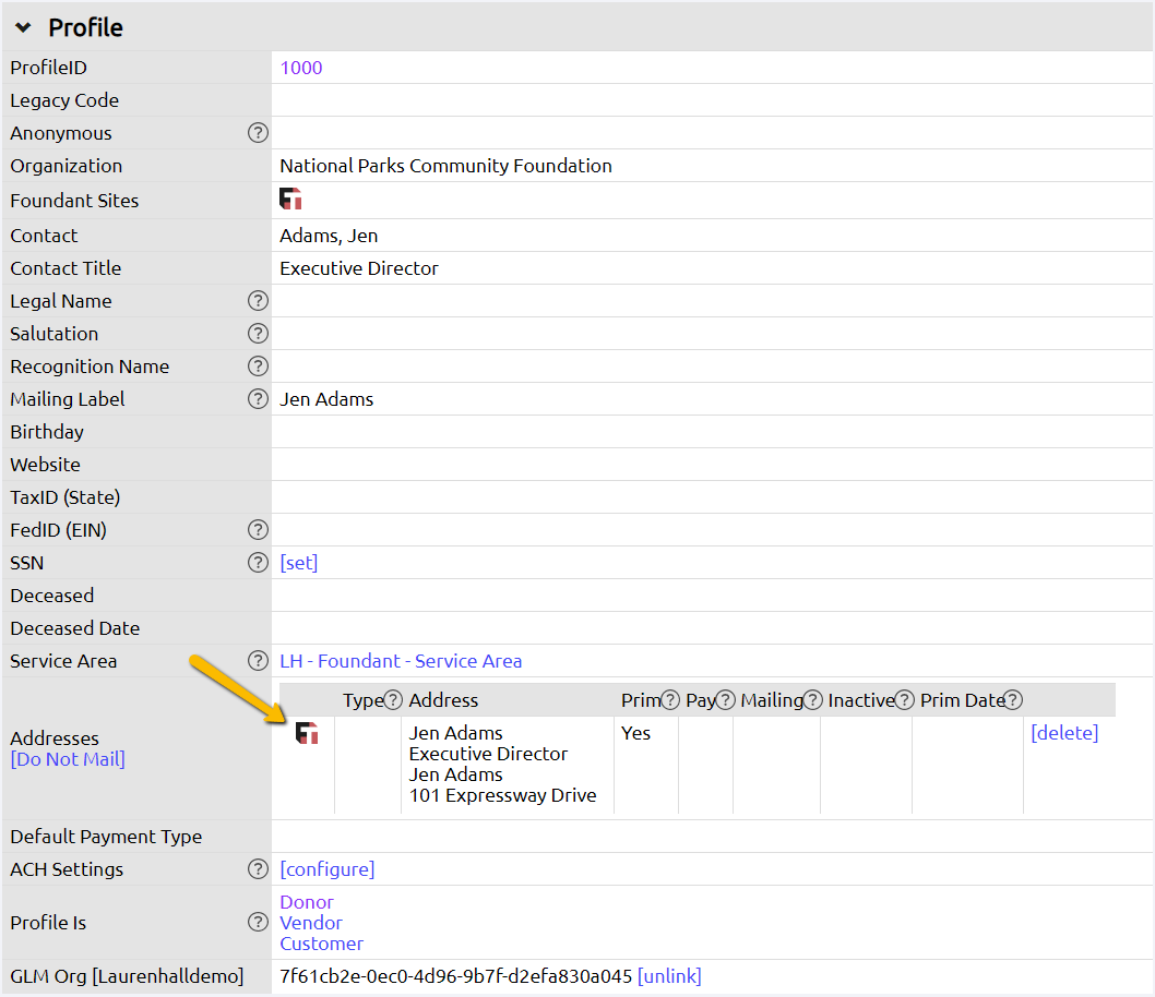 Integration of Organization and User Fields – Foundant Technologies