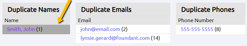 Manage Duplicate Profiles – Foundant Technologies
