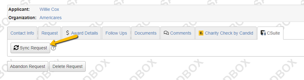 Sync GLM Requests to CommunitySuite – Foundant Technologies