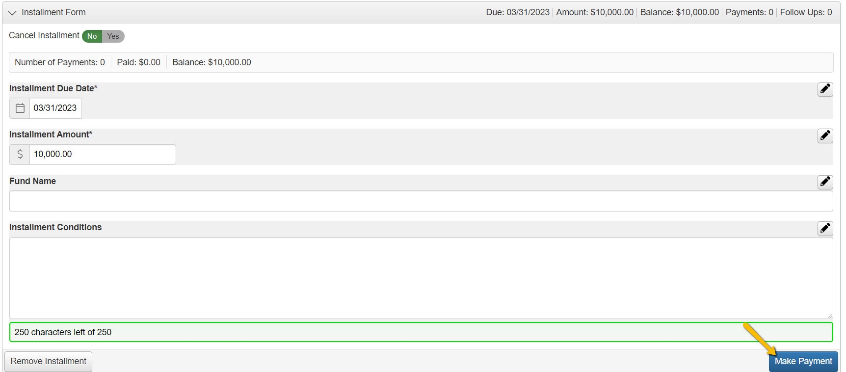 Enter a Payment – Foundant Technologies