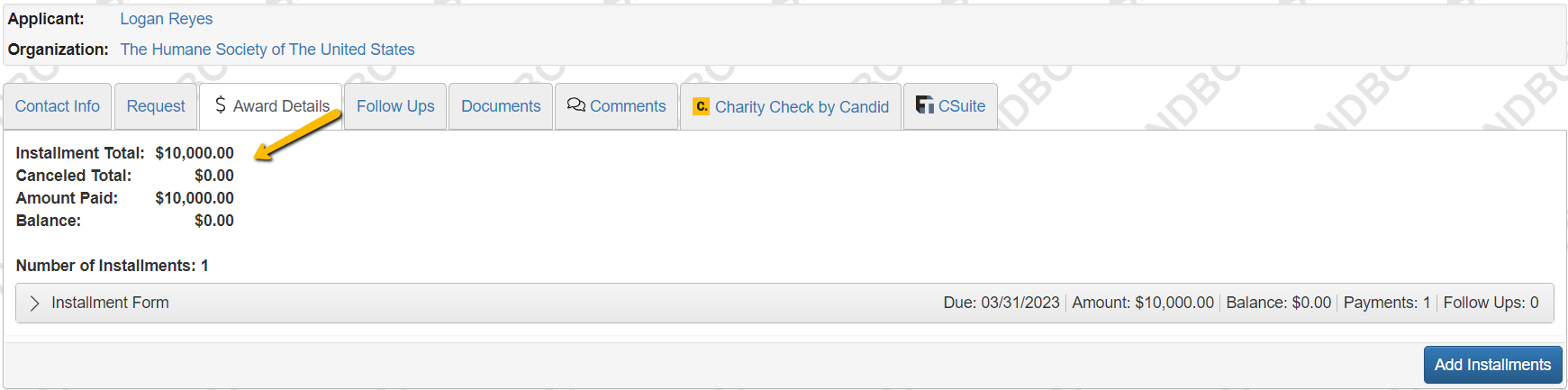 Enter a Payment – Foundant Technologies