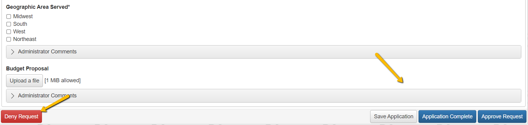 Manual Request Entry – Foundant Technologies