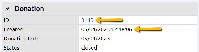 Edit a Donation – Foundant Technologies