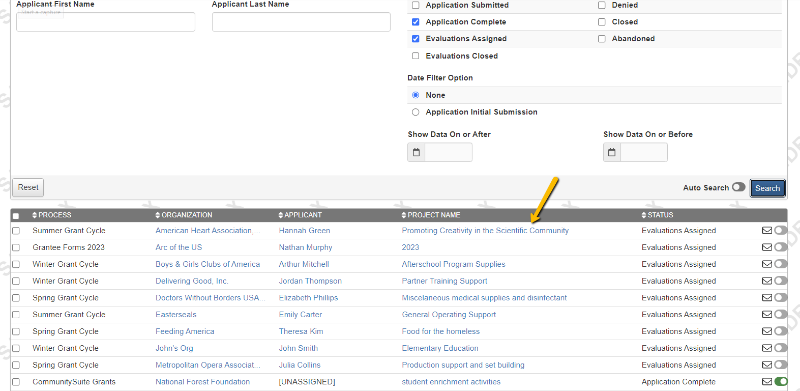 Deny Requests – Foundant Technologies