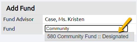 Create and Edit Fund Advisor Profile – Foundant Technologies