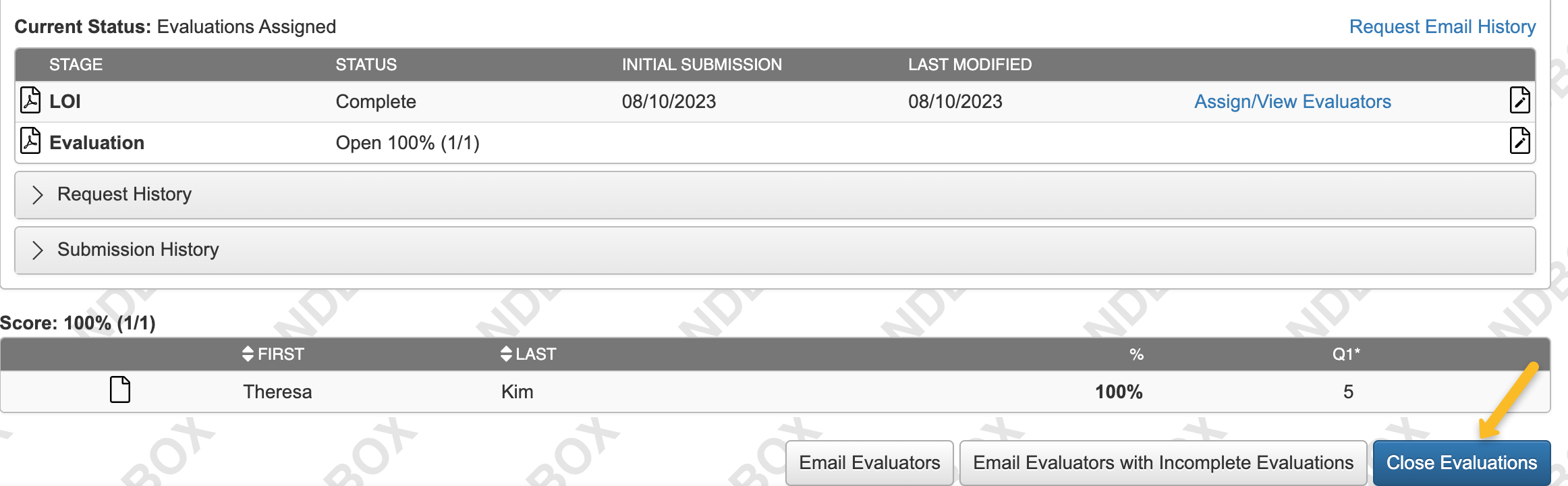LOI Workflow for Administrators – Foundant Technologies