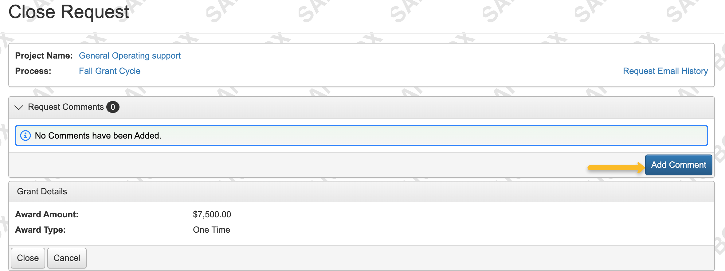 Close Requests – Foundant Technologies