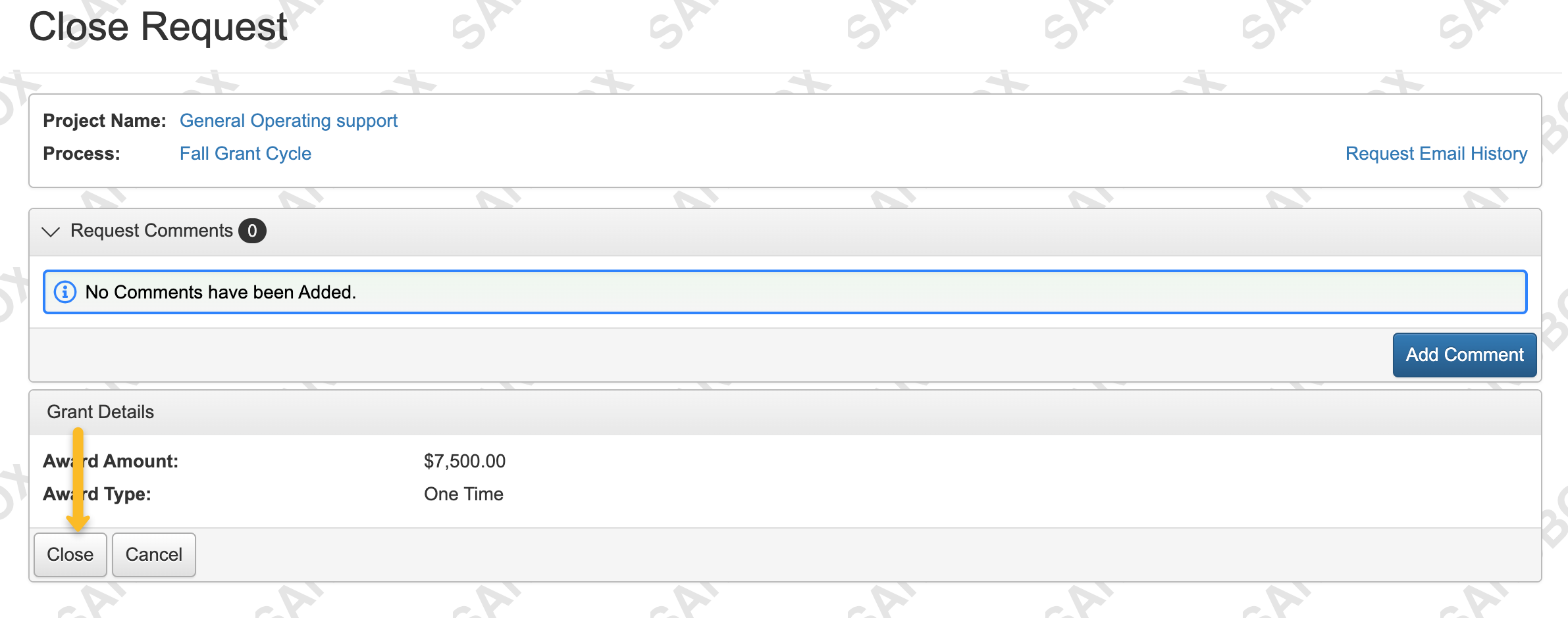 Close Requests – Foundant Technologies