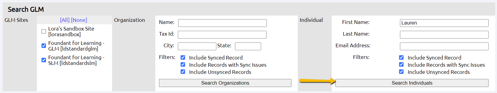 Sync GLM/SLM Organizations and Users in CommunitySuite – Foundant ...