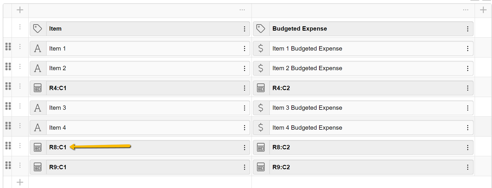 Add a Table – Foundant Technologies