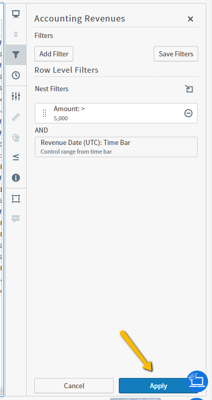 Donors Over 5K Custom Report – Foundant Technologies