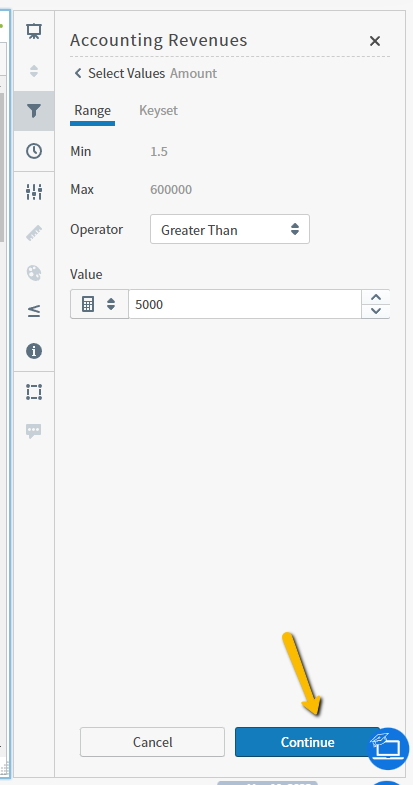 Donors Over 5K Custom Report – Foundant Technologies