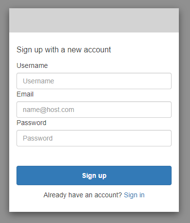 Create User Account – Foundant Technologies