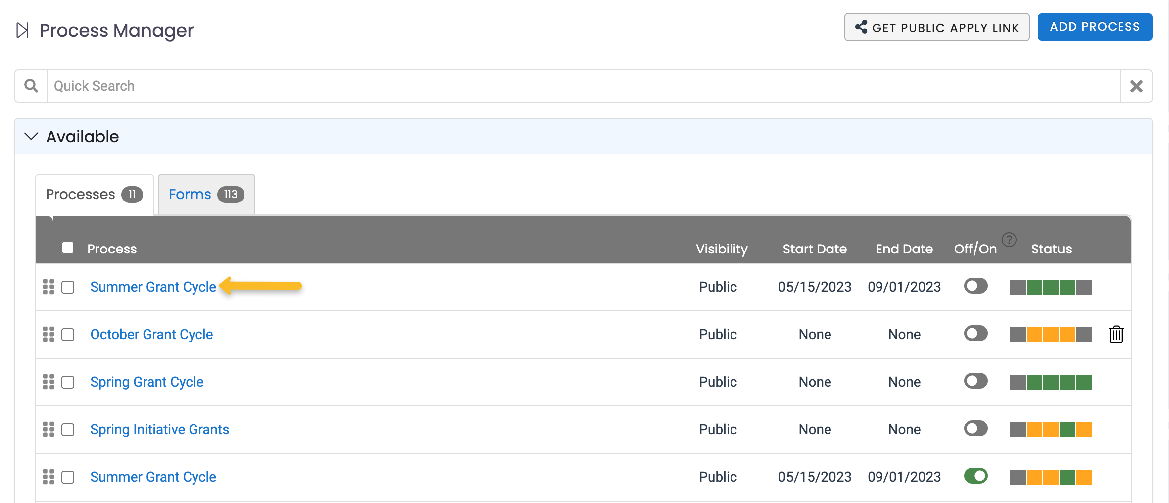 Copy a Process – Foundant Technologies
