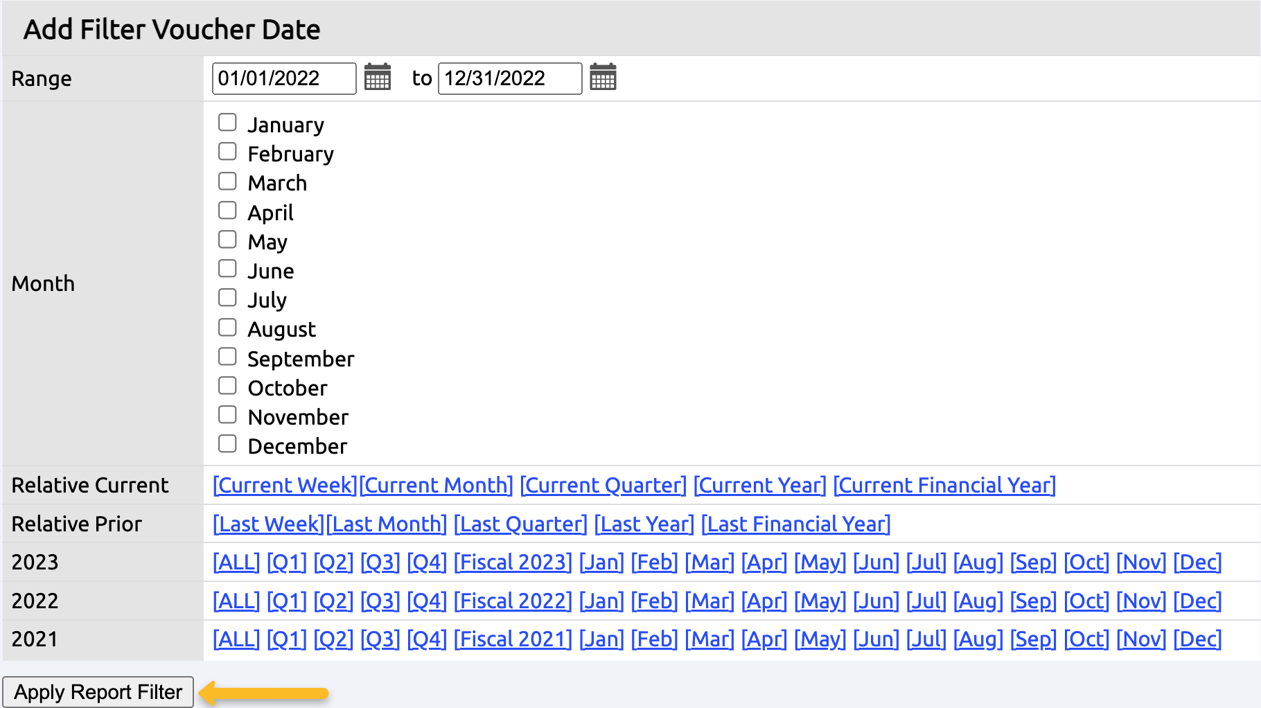 Vouchers Dashboard – Foundant Technologies