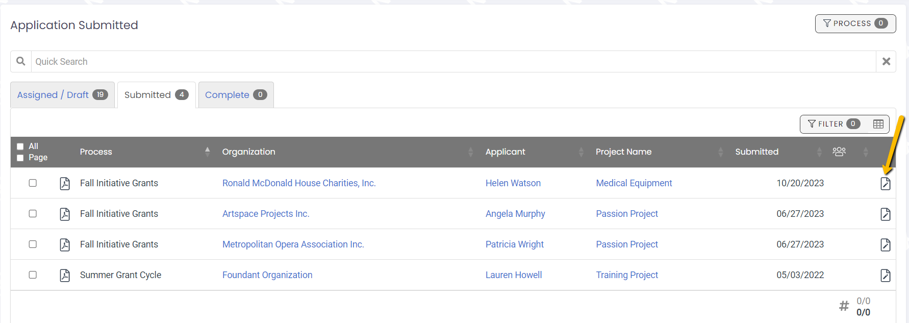 Administrator Comments – Foundant Technologies
