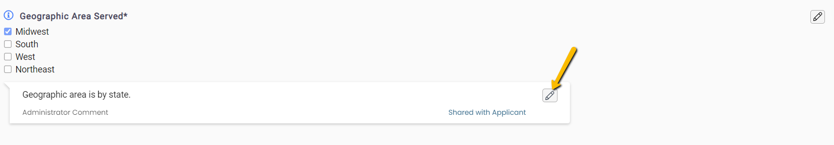 Administrator Comments – Foundant Technologies