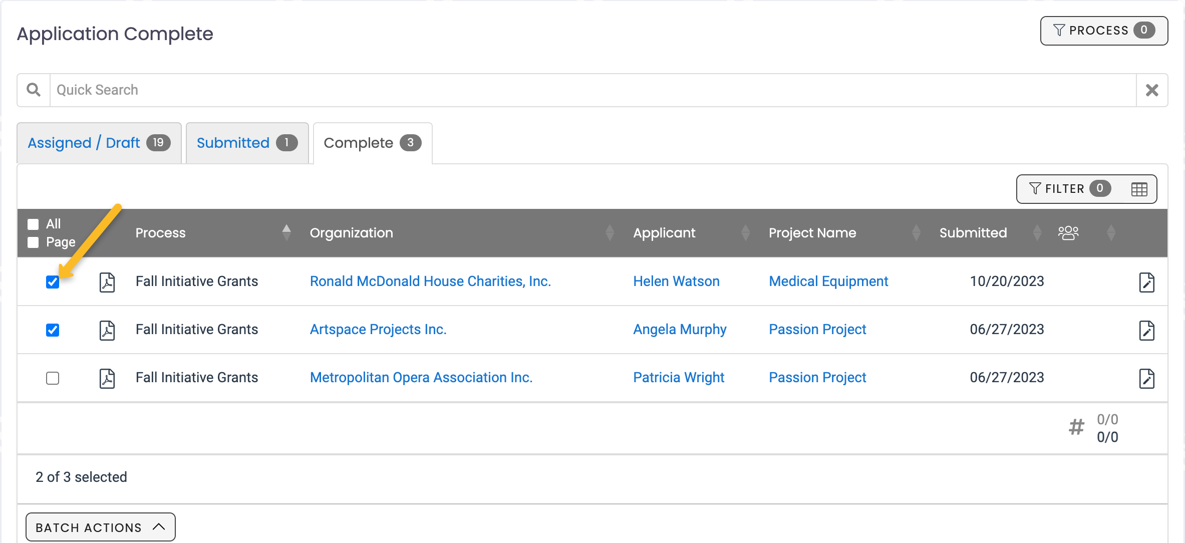 Deny Requests – Foundant Technologies