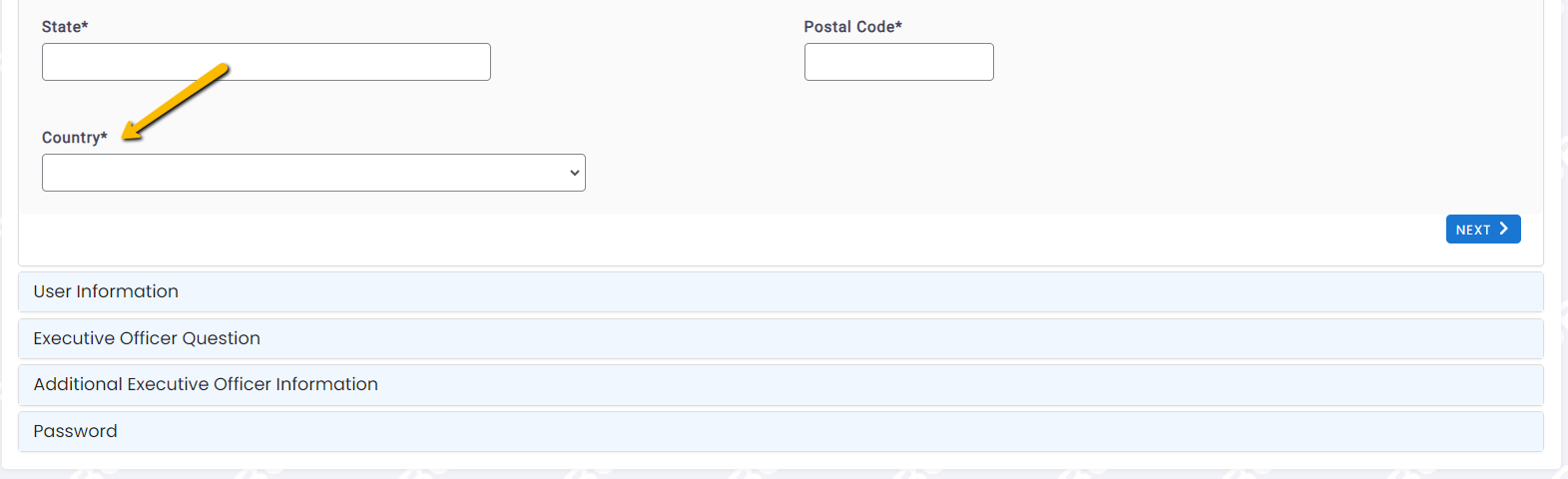 Add Country Drop-Down to Registration Pages – Foundant Technologies