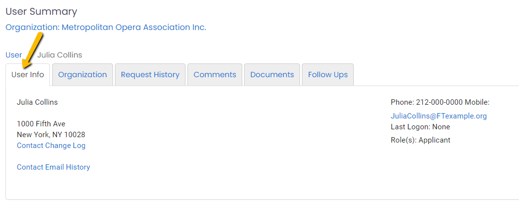 User Custom Fields – Foundant Technologies