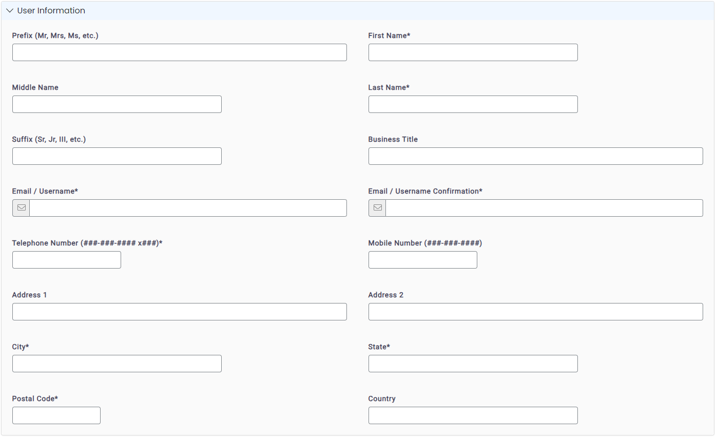User Custom Fields – Foundant Technologies