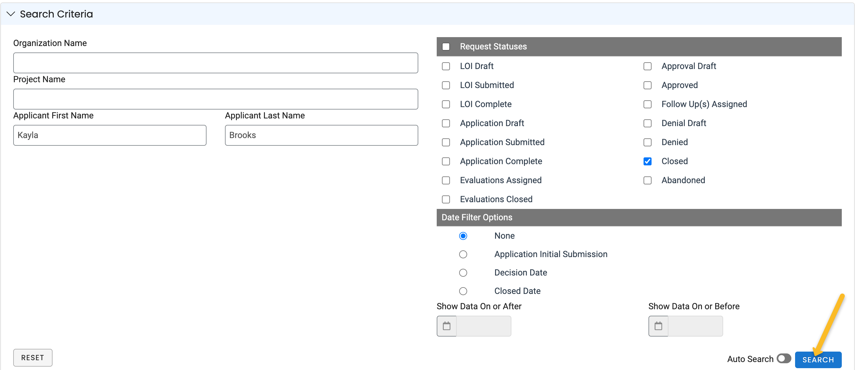 Close Requests – Foundant Technologies