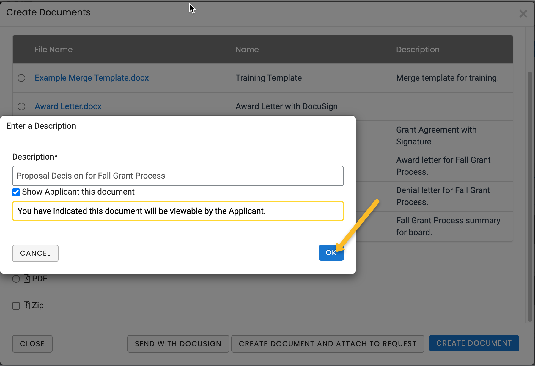 Generate Merge Documents – Foundant Technologies