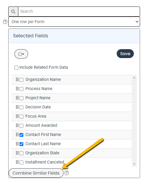 Combine or Rename Fields in a Data Set – Foundant Technologies
