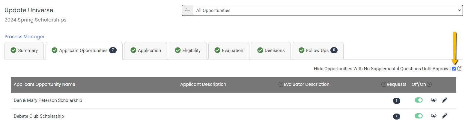 Universal Application: Confirmation Page Options – Foundant Technologies