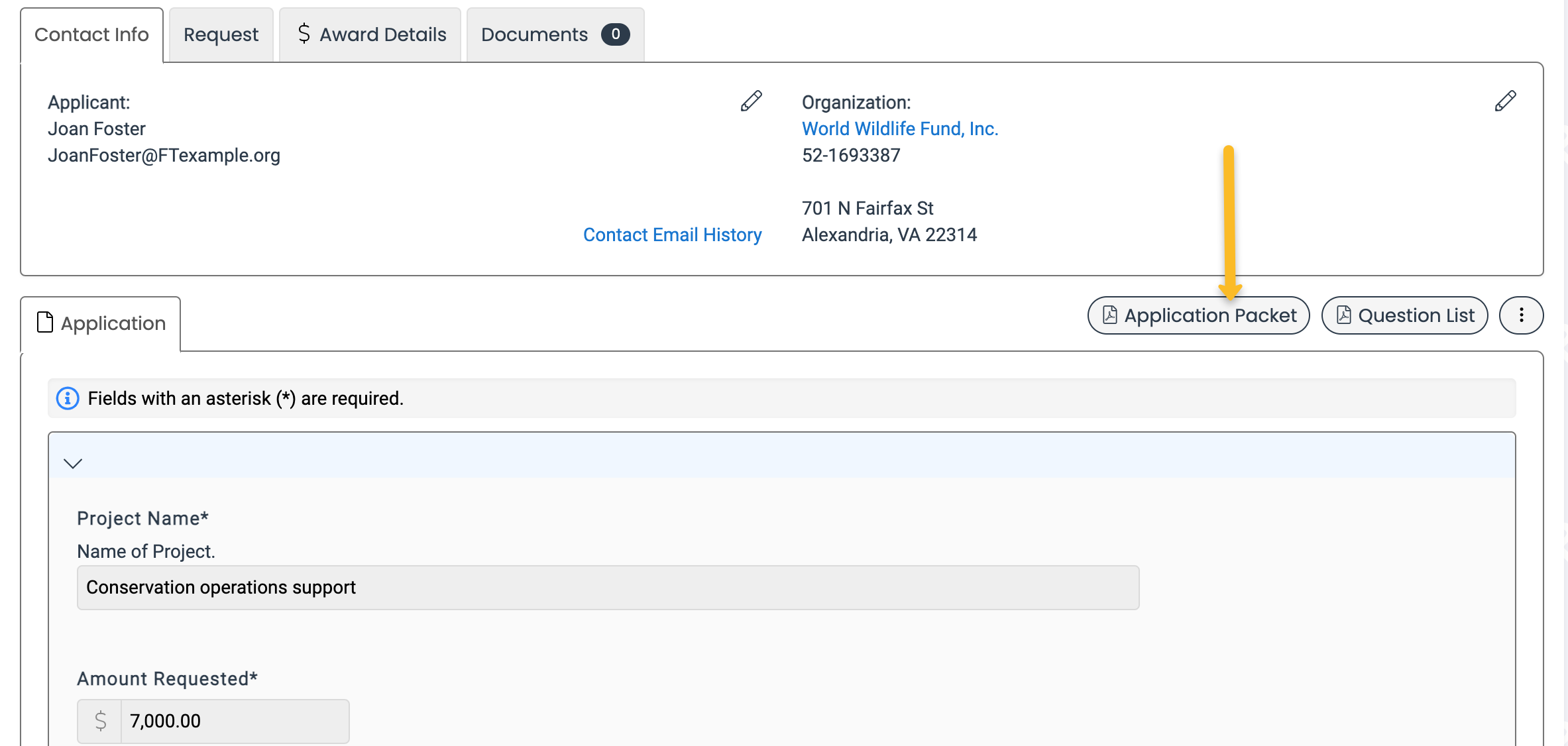 Print Packets – Foundant Technologies