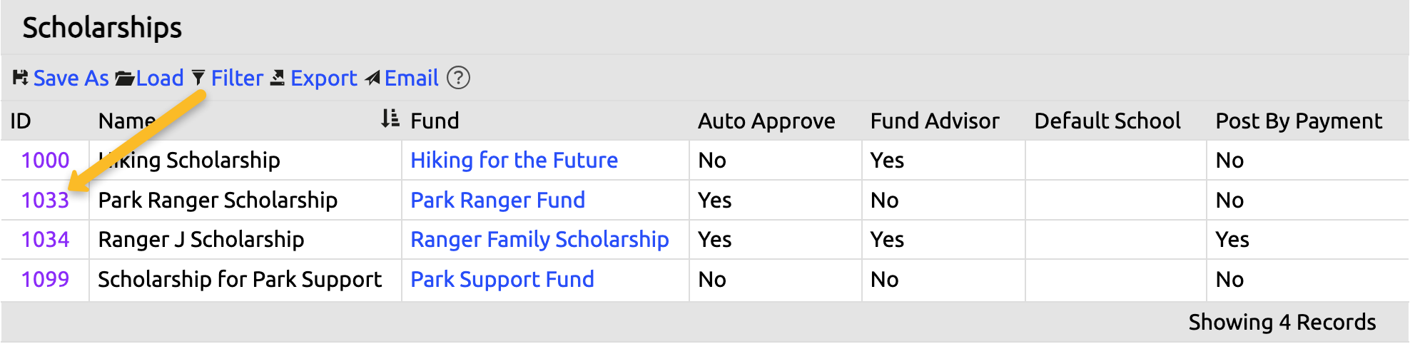 Create and Edit Scholarship Programs – Foundant Technologies