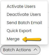Merge Duplicate Users – Foundant Technologies