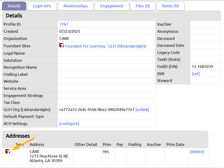 Integration of Organization and User Fields – Foundant Technologies