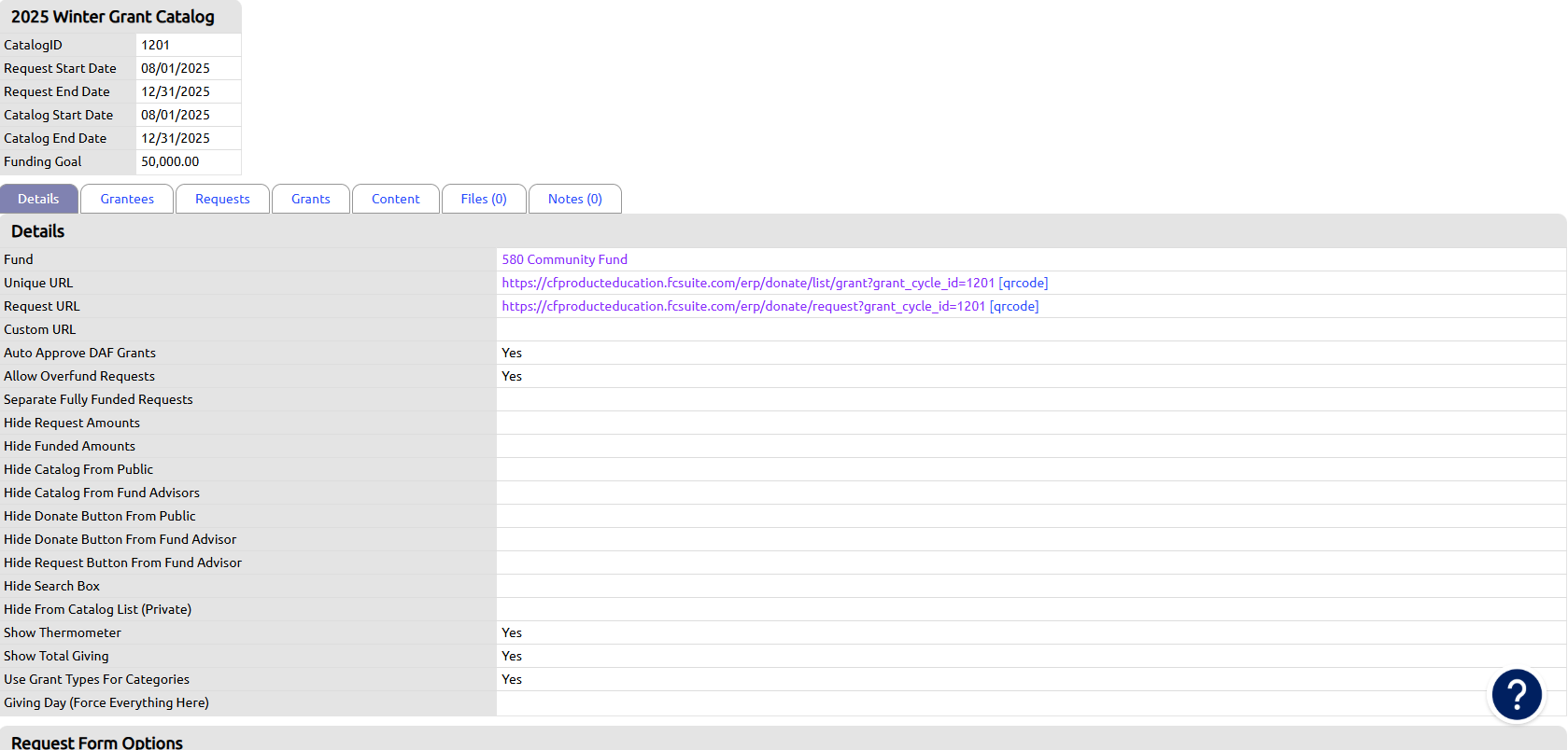 Grant Catalog Overview – Foundant Technologies