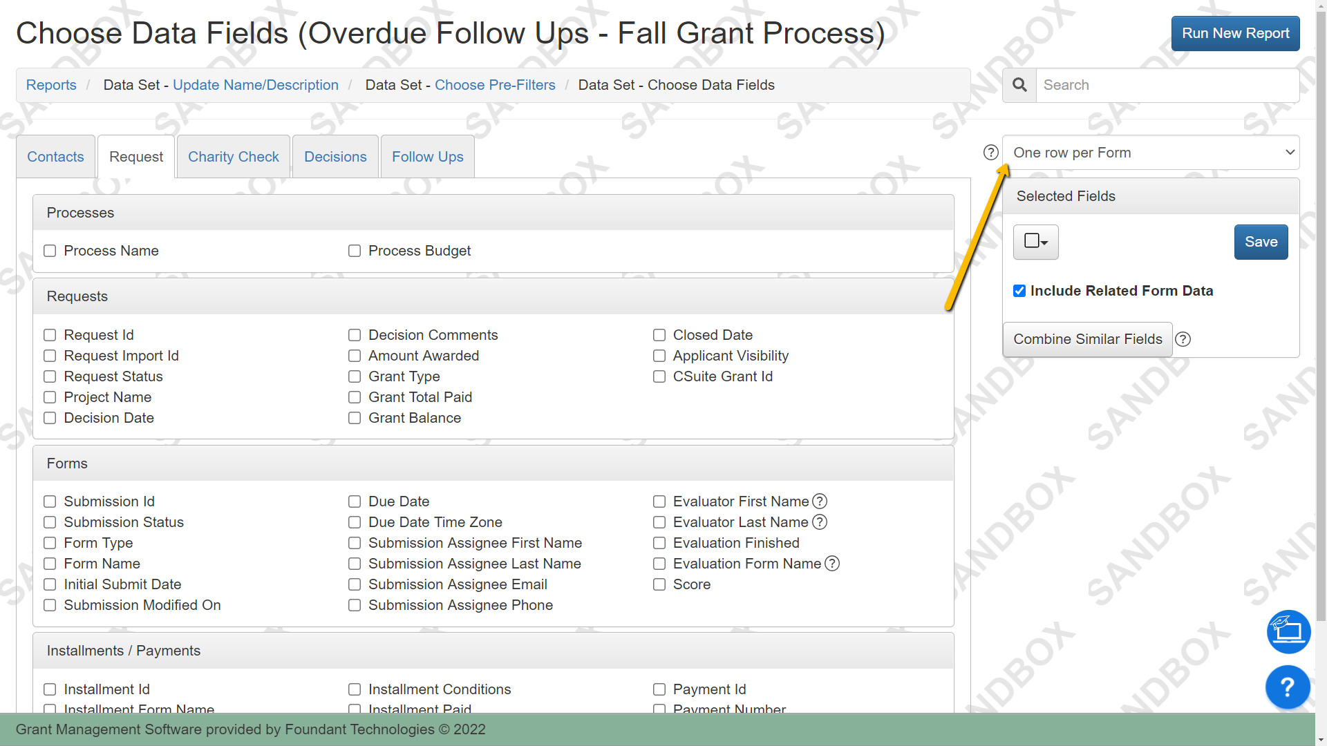 Build an Overdue Follow Ups Report – Foundant Technologies