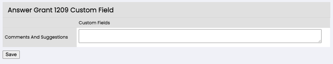 Custom Field Types – Foundant Technologies