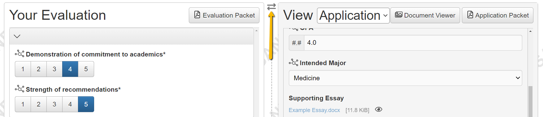 Evaluation Tutorial - Universal Application – Foundant Technologies