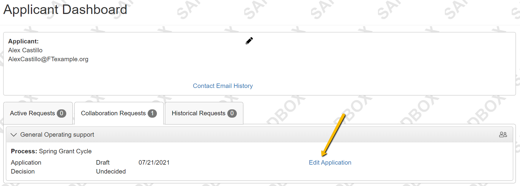 Applicant Tutorial - Collaboration – Foundant Technologies