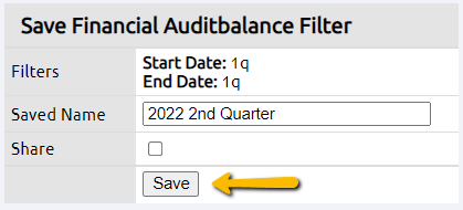 Audit Balances Report – Foundant Technologies