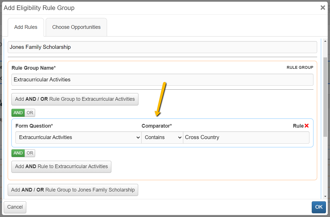 Universal Application: Build Eligibility Rules – Foundant Technologies