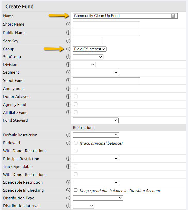 Create, Edit, and Copy a Fund – Foundant Technologies
